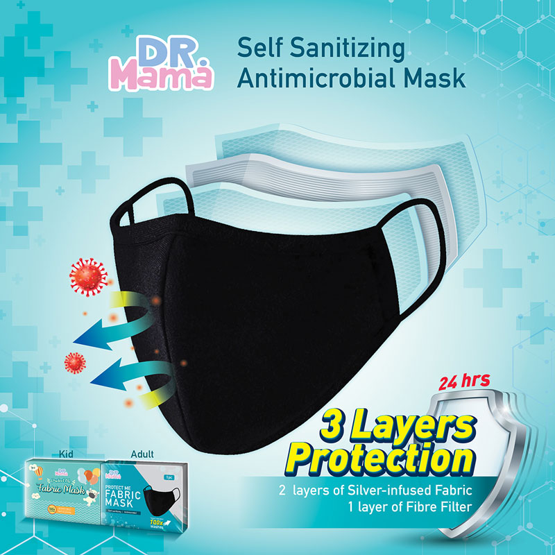 Dr Mama Face Mask (Adult) - SeraiMas - Key To Wellness